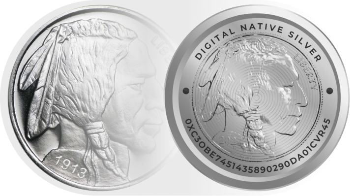 Native Digital Silver - Buffalo Silver Coin 1 oz - ClearCompanies